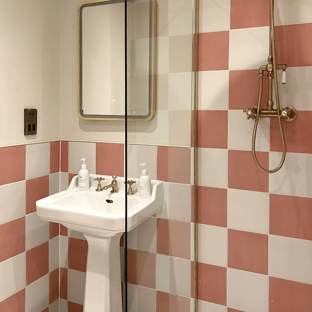 Cherry Red Porcelain Tile | Tiles - Handmade | Bert & May