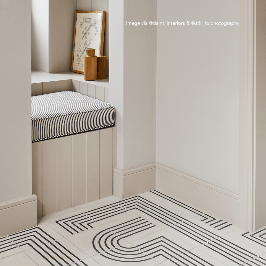 Old Iron Maze Two Tile | Tiles - Handmade | Bert & May