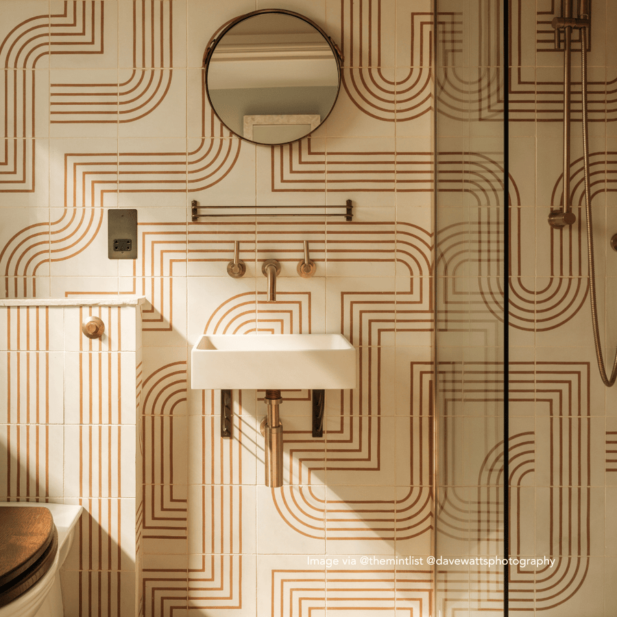 Marigold Maze Two Tile | Tiles - Handmade | Bert & May
