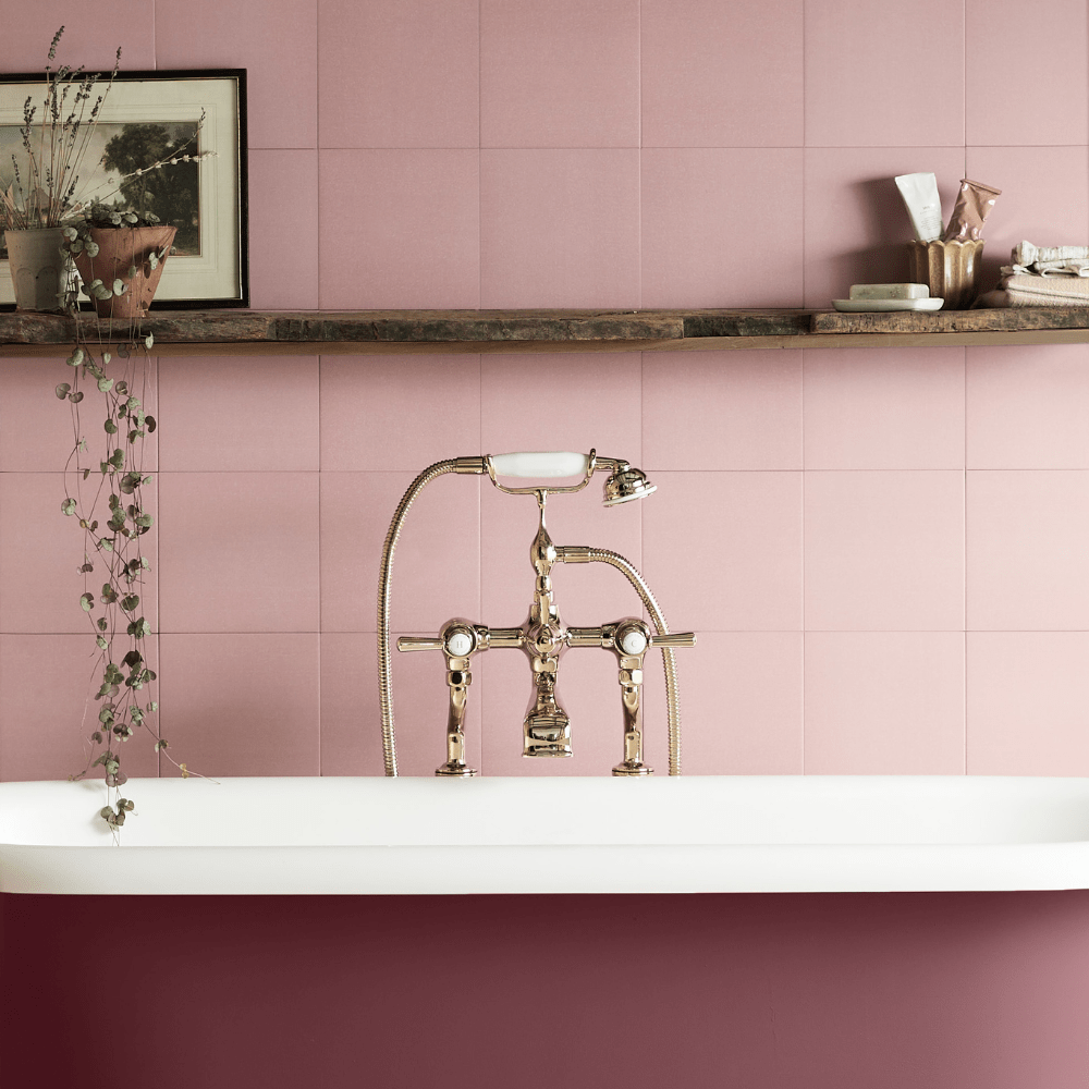 Cherry Red Porcelain Tile | Tiles - Handmade | Bert & May
