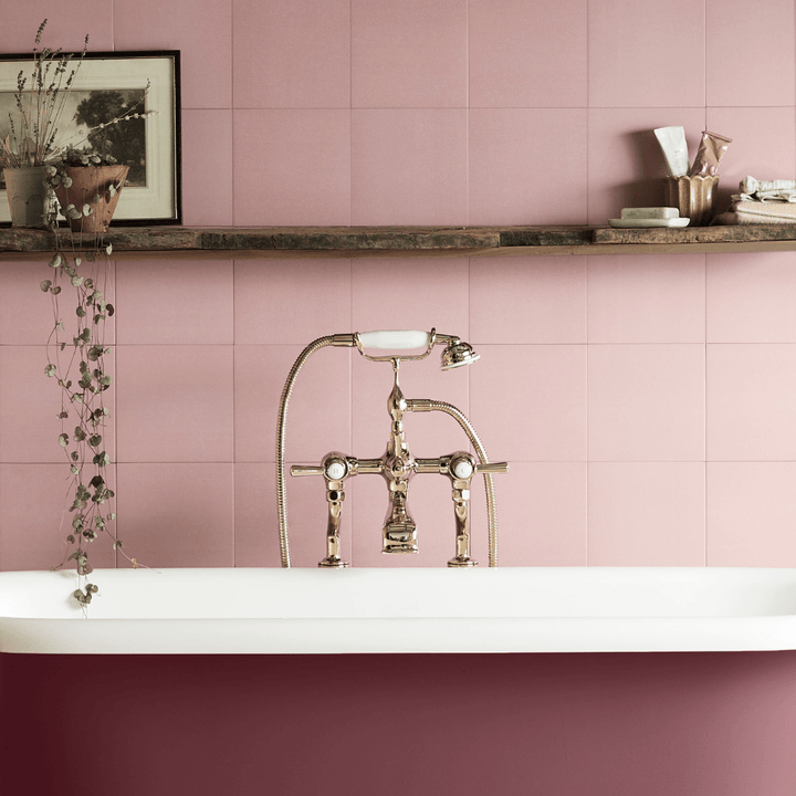 Cherry Red Porcelain Tile | Tiles - Handmade | Bert & May