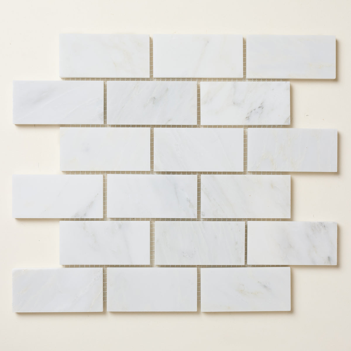 Hampton Brick White Mosaic Marble – Bert & May