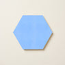 Azure Blue Hexagonal Tile | Tiles - Handmade | Bert & May