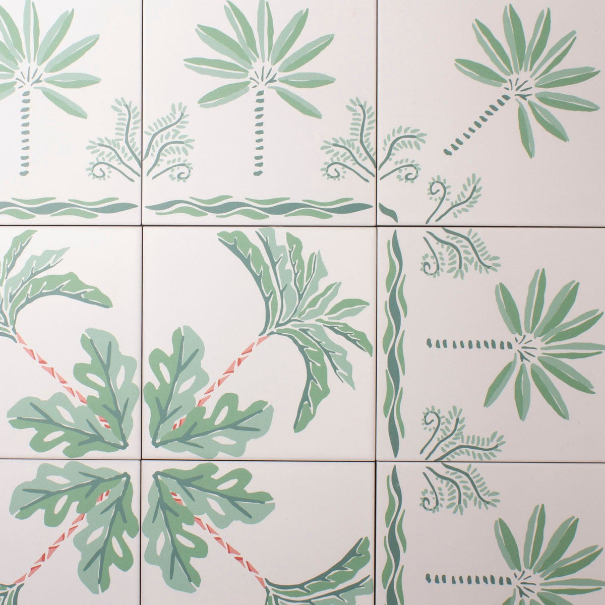 Green Palm Porcelain Tile – Bert & May