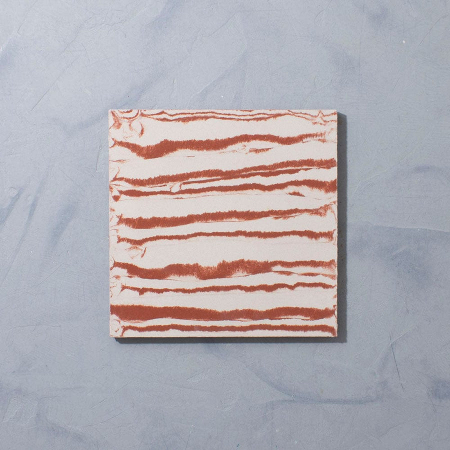Henry Holland Studio Pour Rust Square Tile | Bert & May