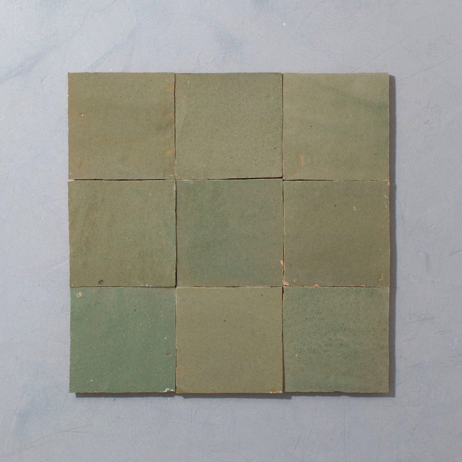 Marrakesh Olive Zellige Tile | Zellige Tiles | Bert & May