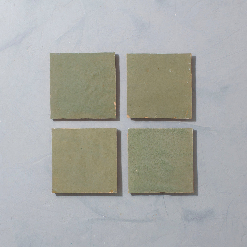 Marrakesh Olive Zellige Tile | Zellige Tiles | Bert & May