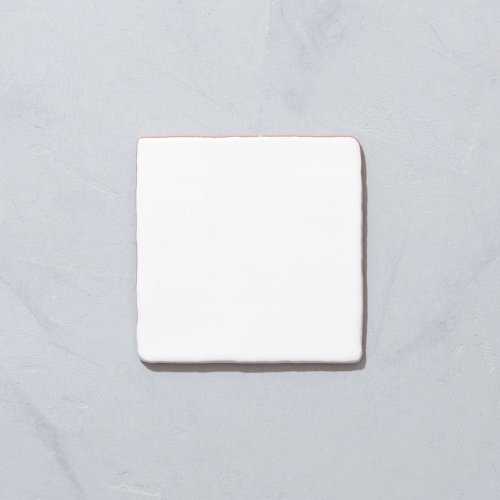White Matte Glazed Square Tile – Bert & May