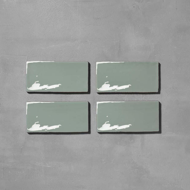 Fennel Glazed Metro Tile – Bert & May
