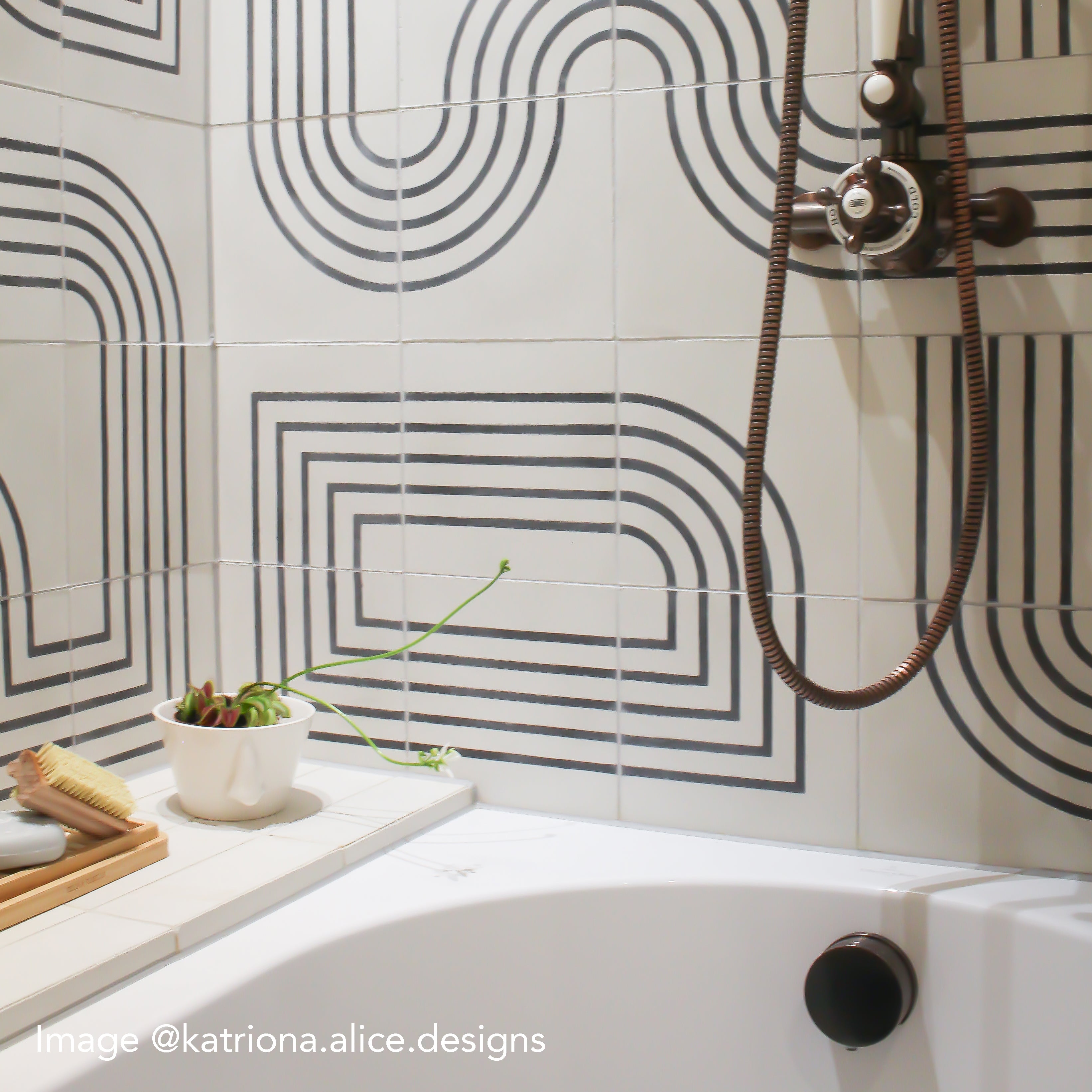 Marigold Maze Two Tile | Tiles - Handmade | Bert & May