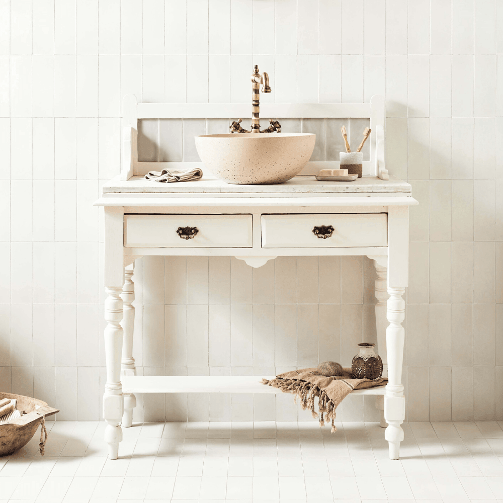 Brighton Stone Herringbone Tile | Tiles - Handmade | Bert & May