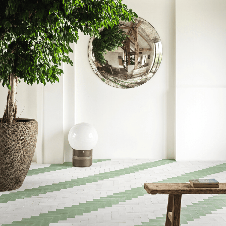 Brighton Stone Herringbone Tile | Tiles - Handmade | Bert & May