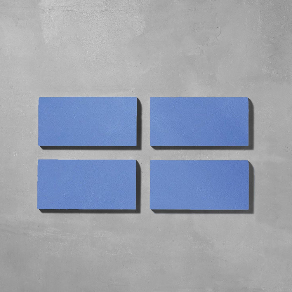Azure Blue Skirting Tile | Tiles - Handmade | Bert & May