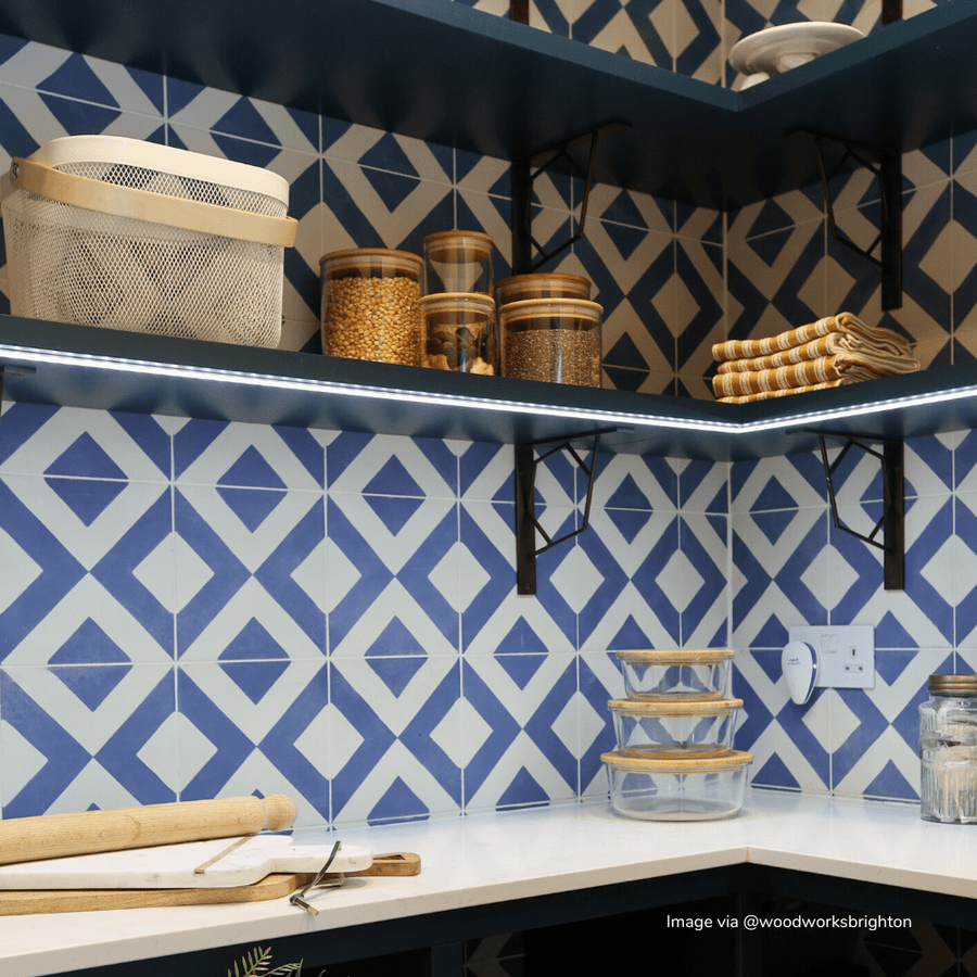 Blue Vigo Tile | Tiles - Handmade | Bert & May