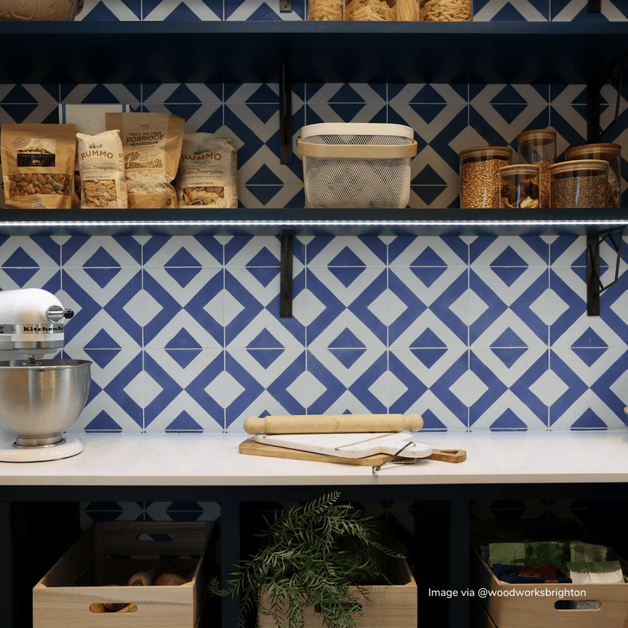 Blue Vigo Tile | Tiles - Handmade | Bert & May