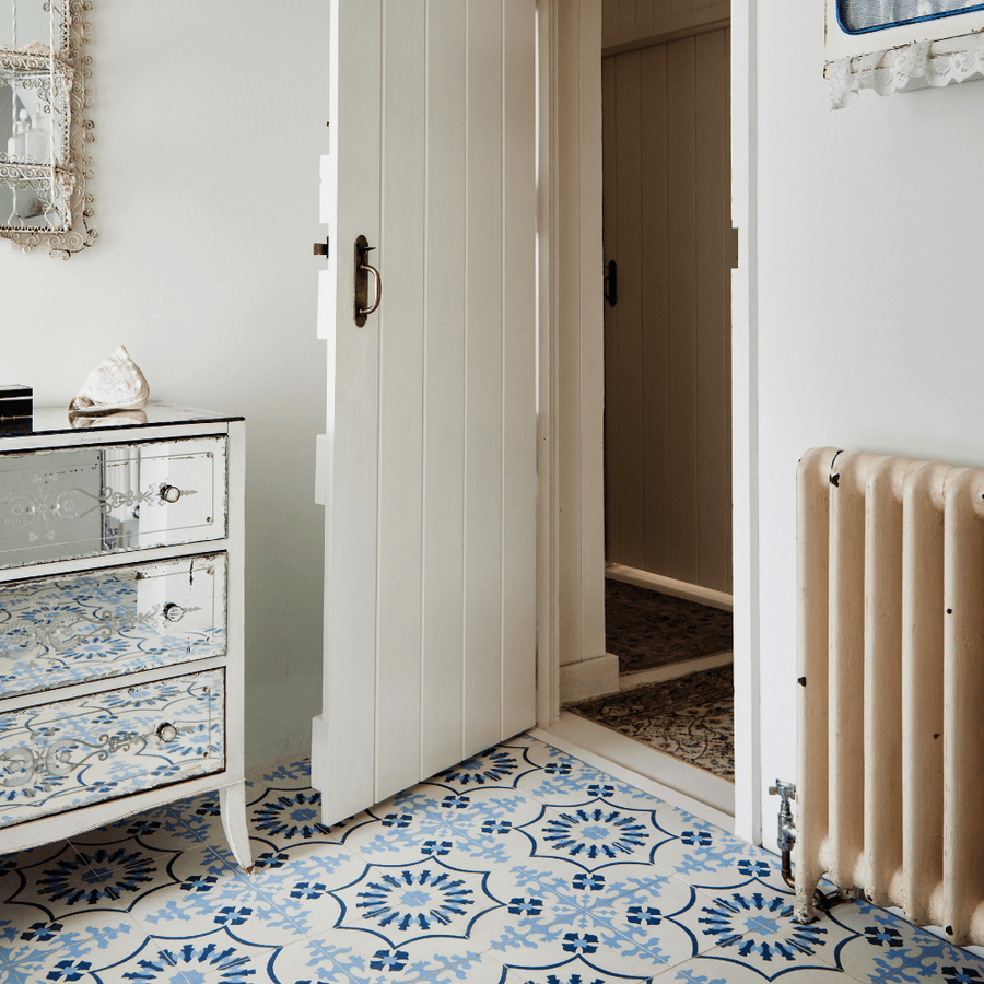 Blue Bolonia Tile | Tiles - Handmade | Bert & May