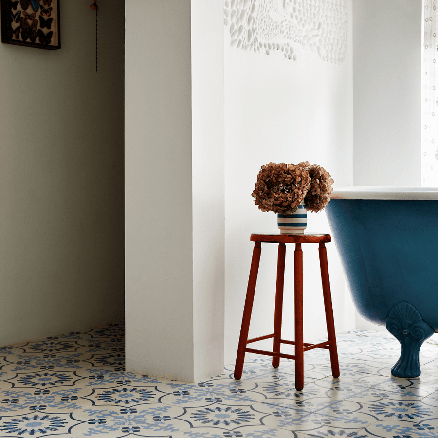 Blue Bolonia Tile | Tiles - Handmade | Bert & May