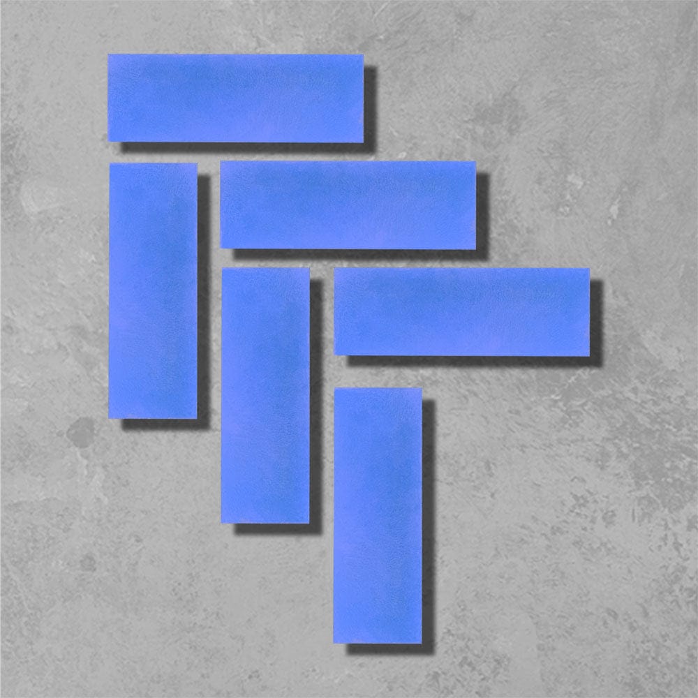 Azure Blue Hexagonal Tile | Tiles - Handmade | Bert & May