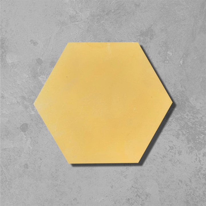 Canola Yellow Hexagonal Tile | Tiles - Handmade | Bert & May