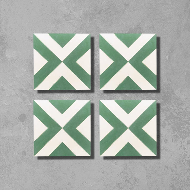 Green Vigo Tile | Tiles - Handmade | Bert & May