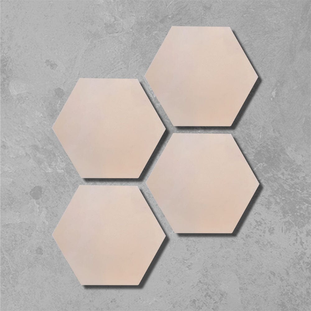 #06 Mandarin Orange™ Hexagonal Tile | Tiles - Handmade | Bert & May