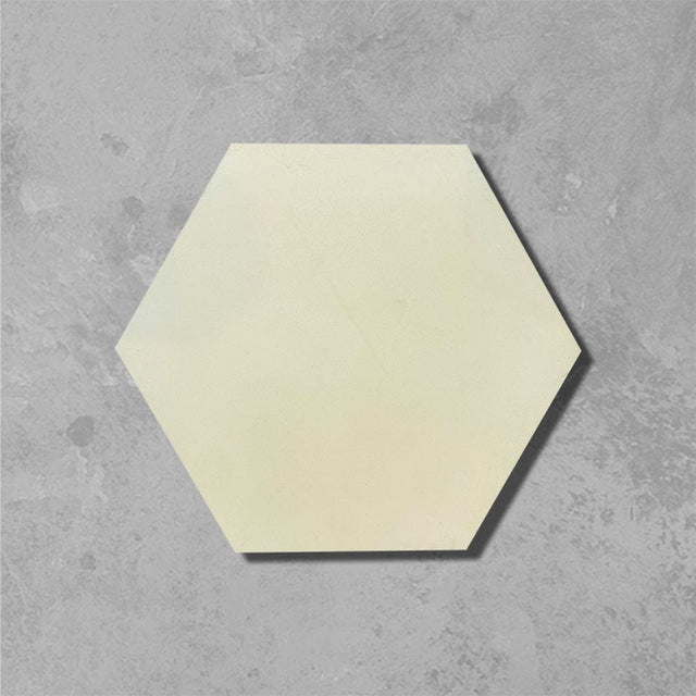 Milk Yellow Hexagonal Tile | Tiles - Handmade | Bert & May