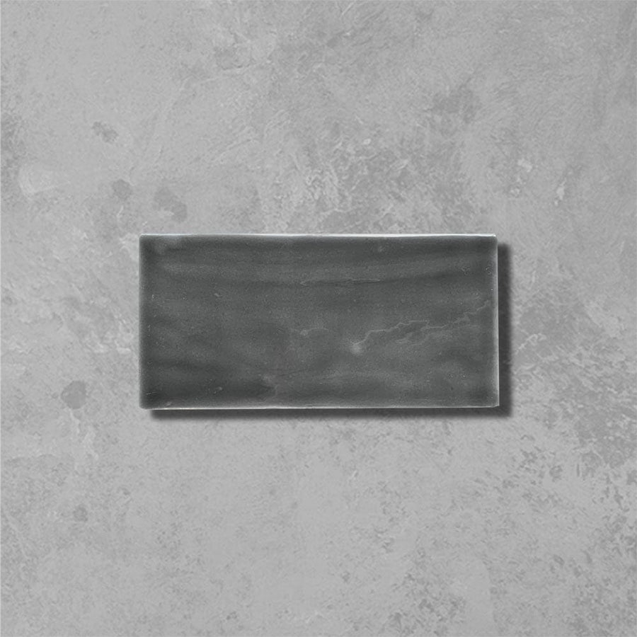 Old Iron Glazed Rectangle Tile | Tiles - Handmade | Bert & May