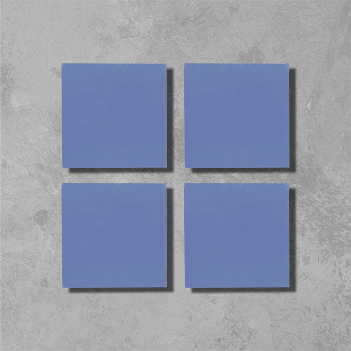 Sea Blue Square Tile | Tiles - Handmade | Bert & May