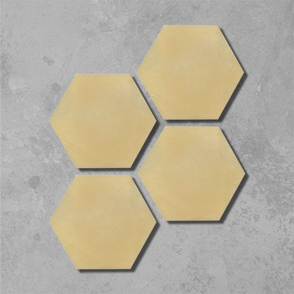 Sweet Yellow Hexagonal Tile | Tiles - Handmade | Bert & May