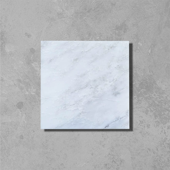 White Square Honed Marble - 20 x 20cm – Bert & May