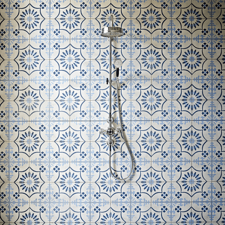 Blue Bolonia Porcelain Tile | Tiles - Handmade | Bert & May