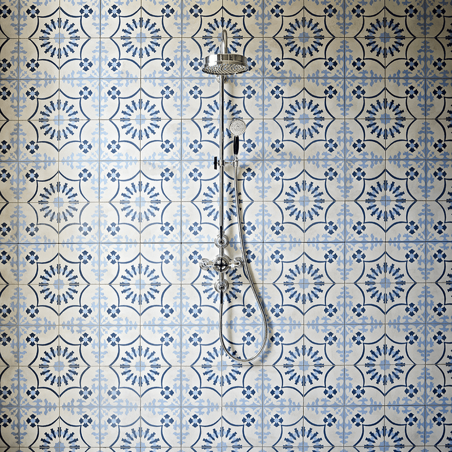Blue Bolonia Porcelain Tile | Tiles - Handmade | Bert & May