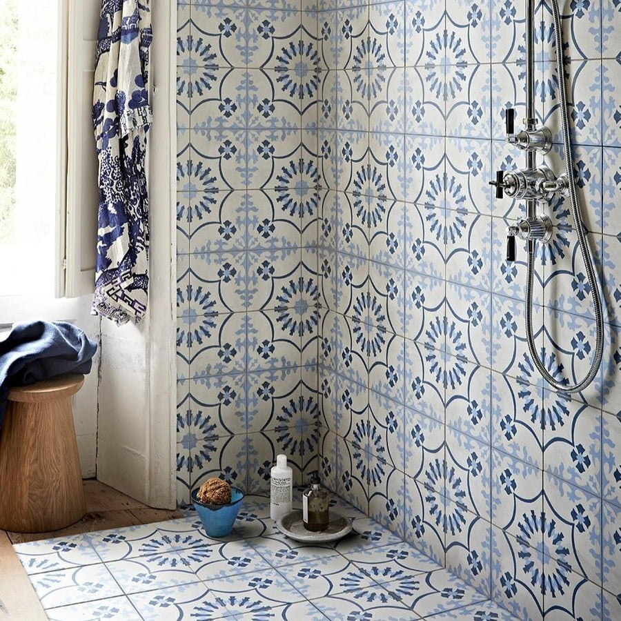 Blue Bolonia Tile | Tiles - Handmade | Bert & May