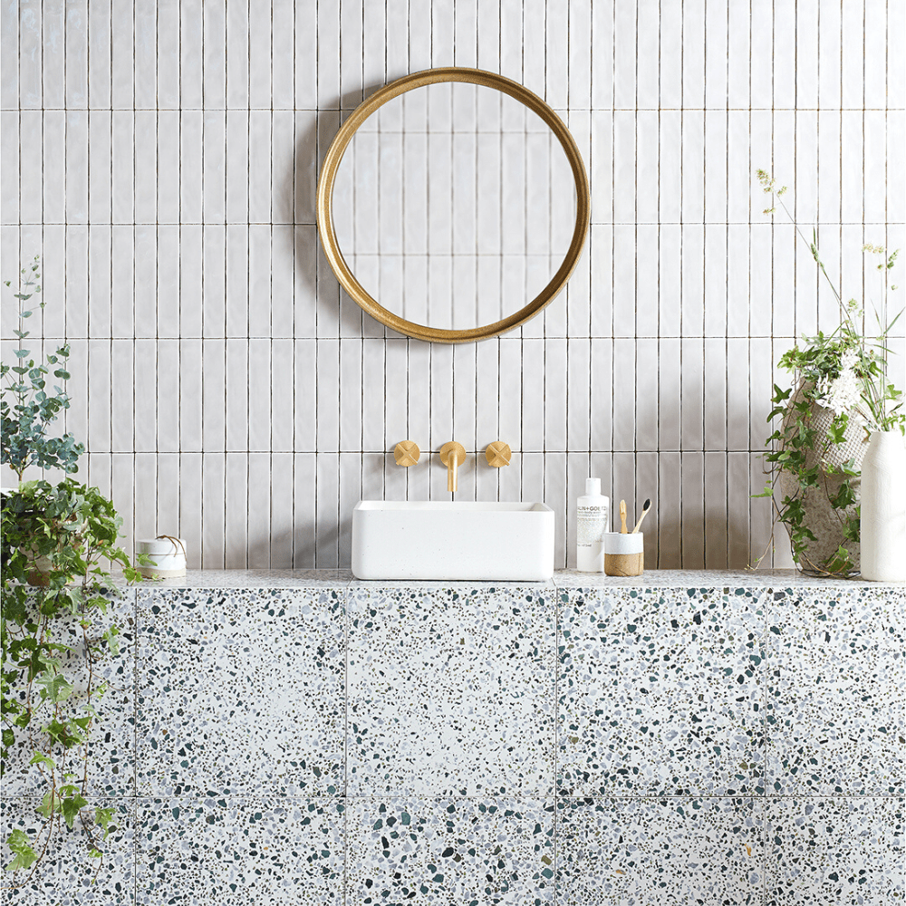 Skinny Portland Stone Metro Tile | Tiles - Handmade | Bert & May