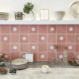 Small Rose Tile | Handmade Tiles | Bert & May